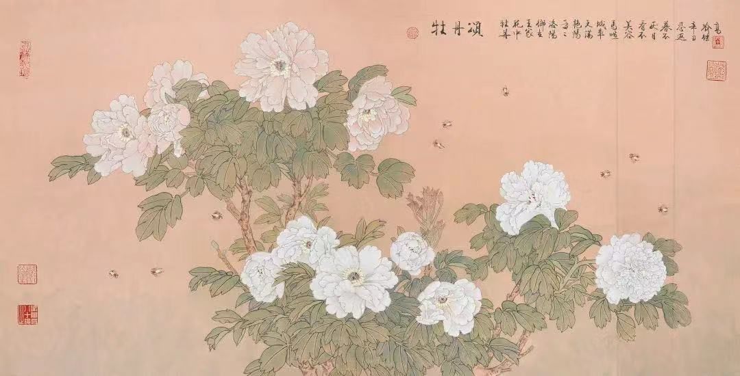 Blooming Flowers - Opening of Yu Jigao’s Painting Art Exhibition ...